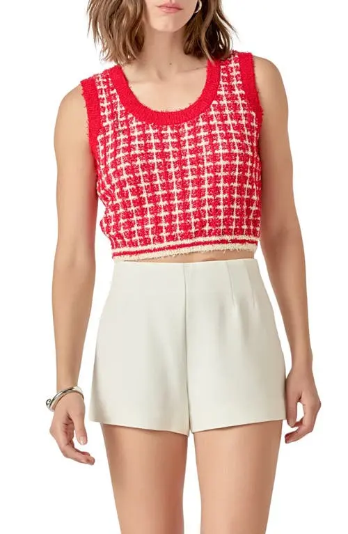 Endless Rose Knit Crop Top