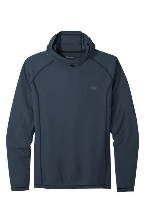 OUTDOOR RESEARCH Echo Recycled Polyester Hoodie - Naval Blue
