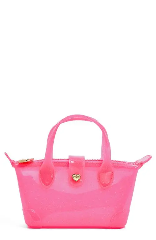Stoney Clover Lane Jelly Pouchette Clear Crossbody Bag - Bubblegum