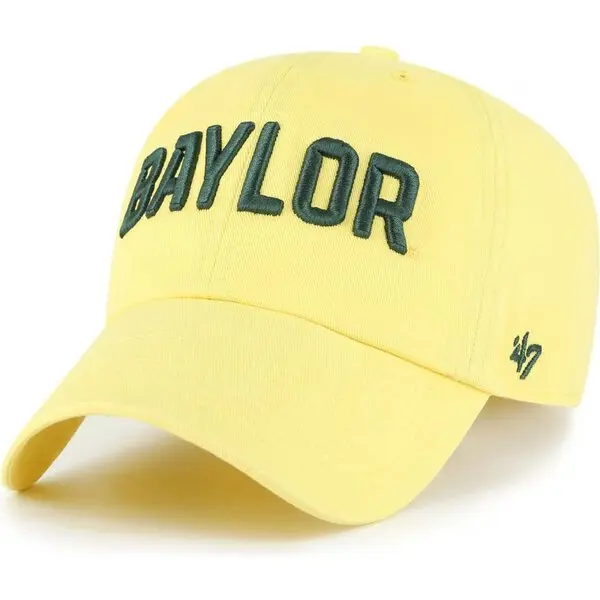 '47 Baylor Bears Clean Up Adjustable Cap - Gold