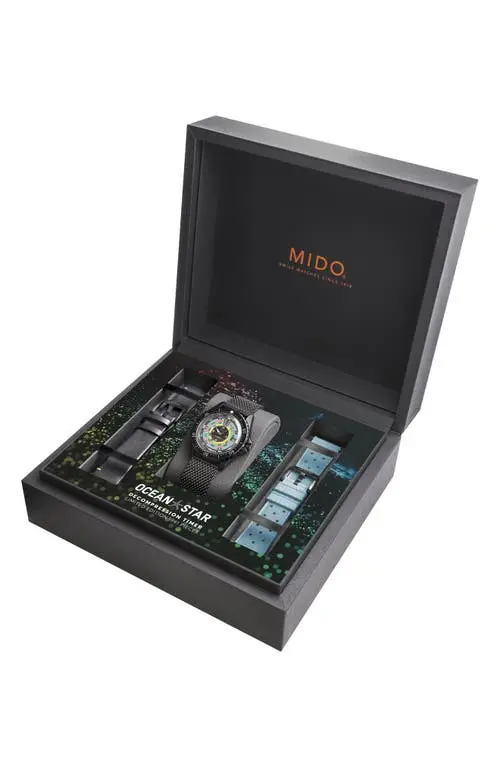 MIDO Ocean Star Captain Decompression Timer Automatic Watch
