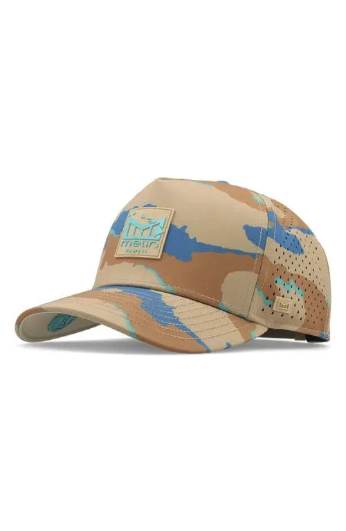 MELIN Odyssey Islands Hydro Performance Snapback Cap - Sand Camo