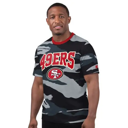 STARTER Gray San Francisco 49ers Thursday Night Gridiron T-shirt
