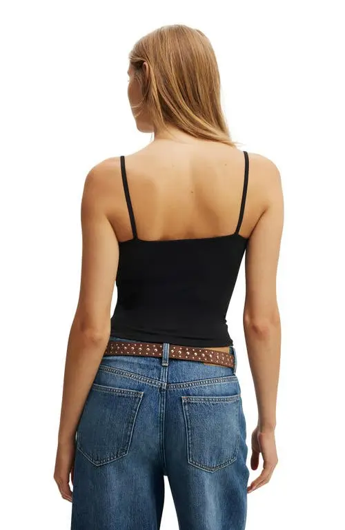 COTTON ON Hold Me Cami - Black