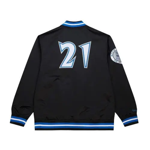 Mitchell & Ness Kevin Garnett Timberwolves Nba Legends Satin Jacket
