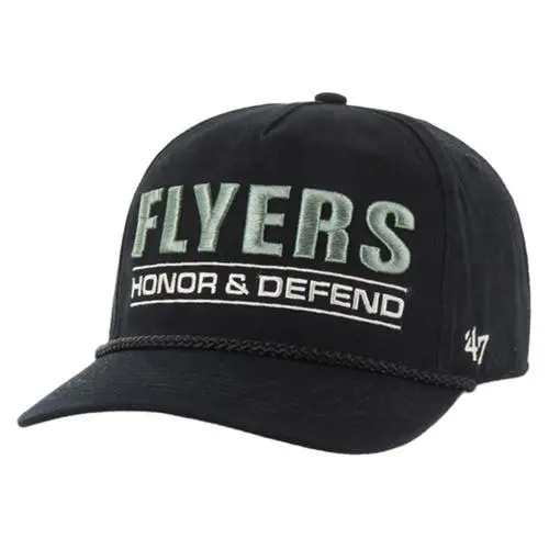 '47 Philadelphia Flyers Oht Hitch Adjustable Hat - Black
