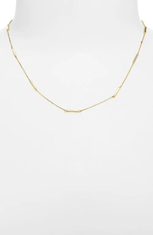 Shashi Bar Station Necklace