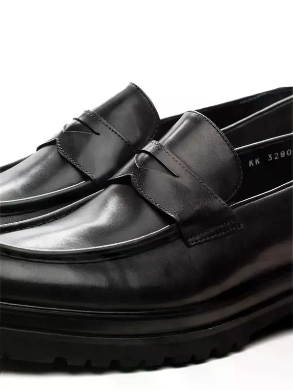 POCHE PARIS Leather Loafers