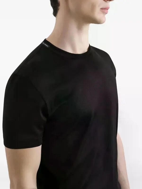 Dolce & Gabbana Silk T-shirt - Black