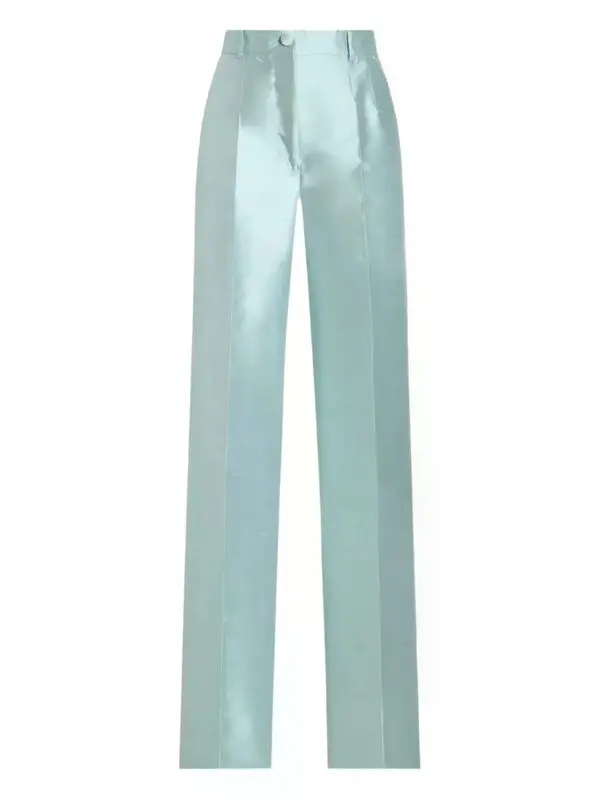 Dolce & Gabbana Shantung Silk Trousers