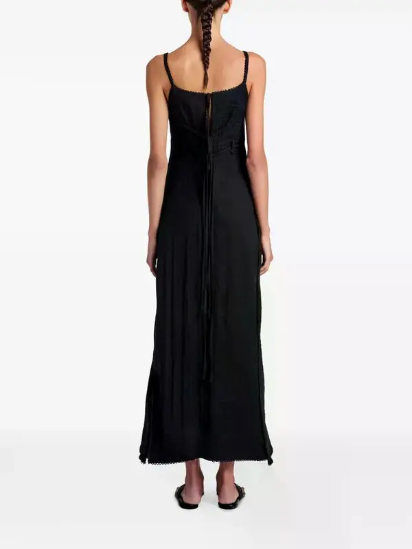 Proenza Schouler White Label Evelyn Midi Dress - Black