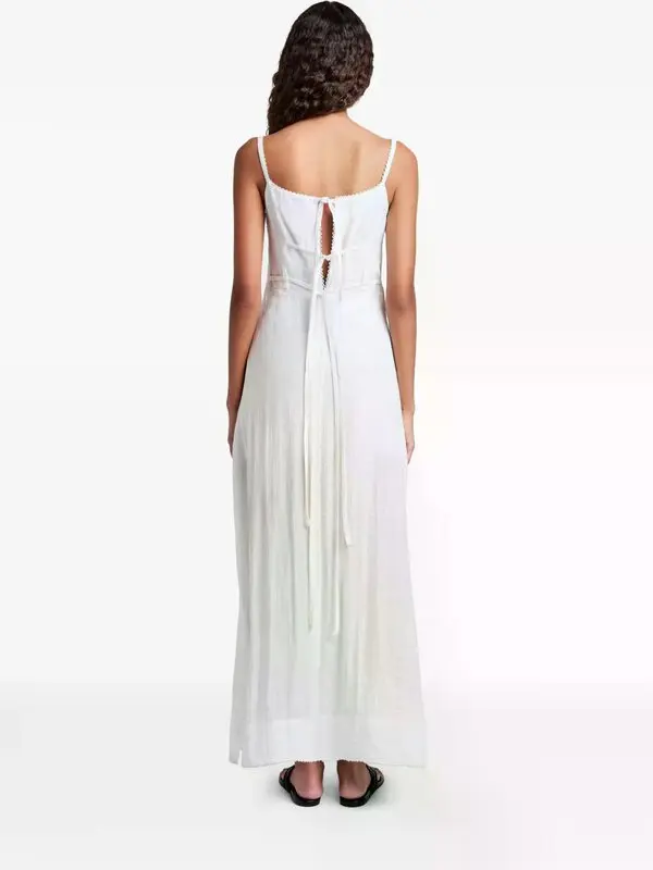 Proenza Schouler White Label Evelyn Midi Dress - White
