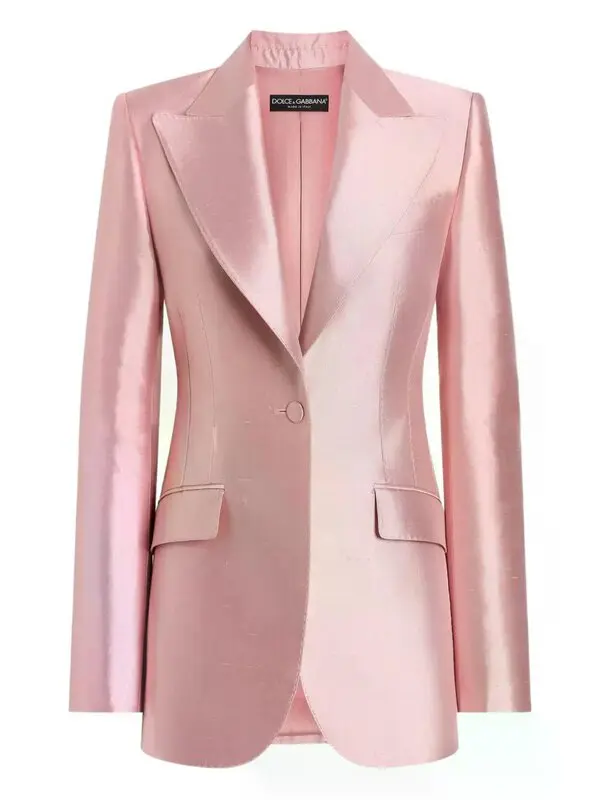 Dolce & Gabbana Satin Tailored Blazer