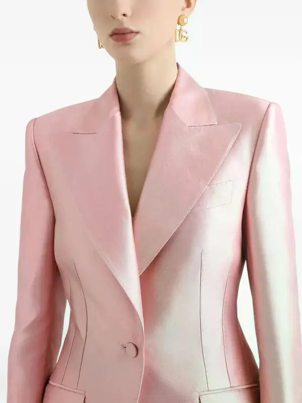 Dolce & Gabbana Satin Tailored Blazer