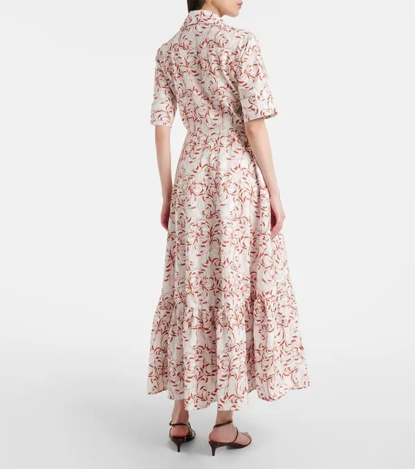 La DoubleJ San Pietro Printed Shirt Dress