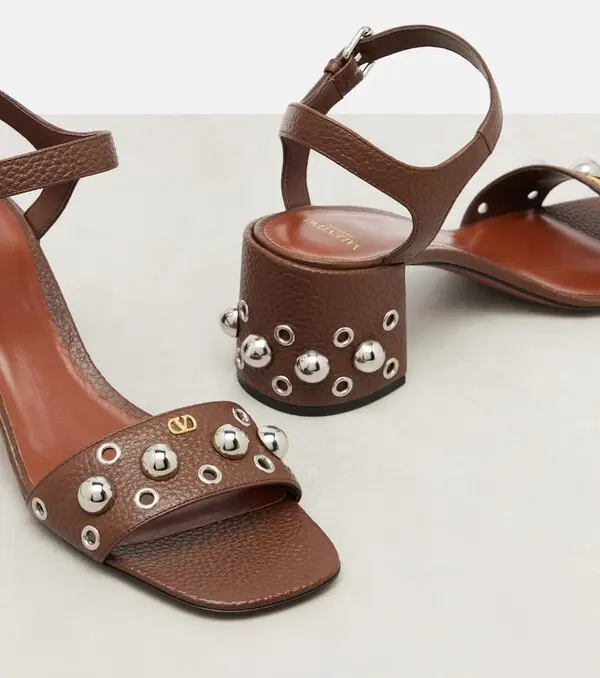 Valentino Garavani Nellcote Studded Leather Sandals