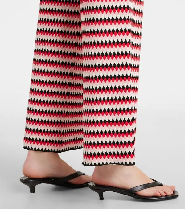 La DoubleJ Knitted Wide-leg Pants