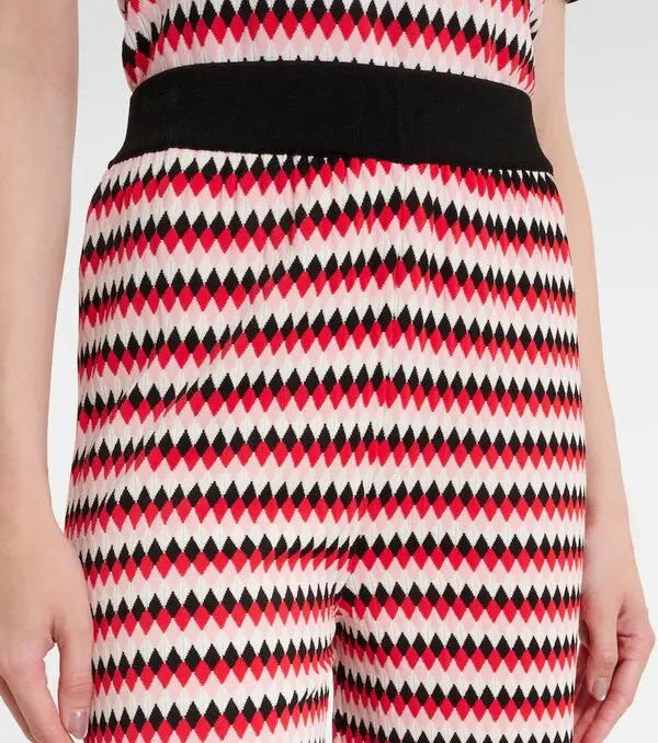 La DoubleJ Knitted Wide-leg Pants