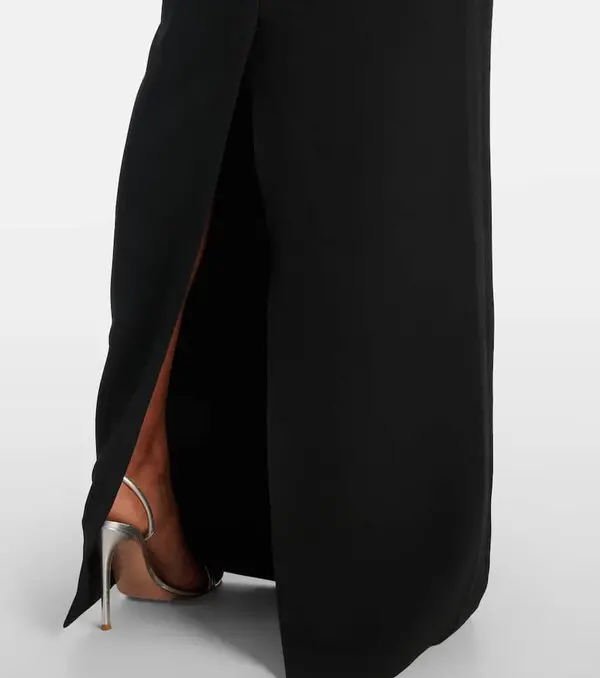 Safiyaa Embellished Crepe Gown