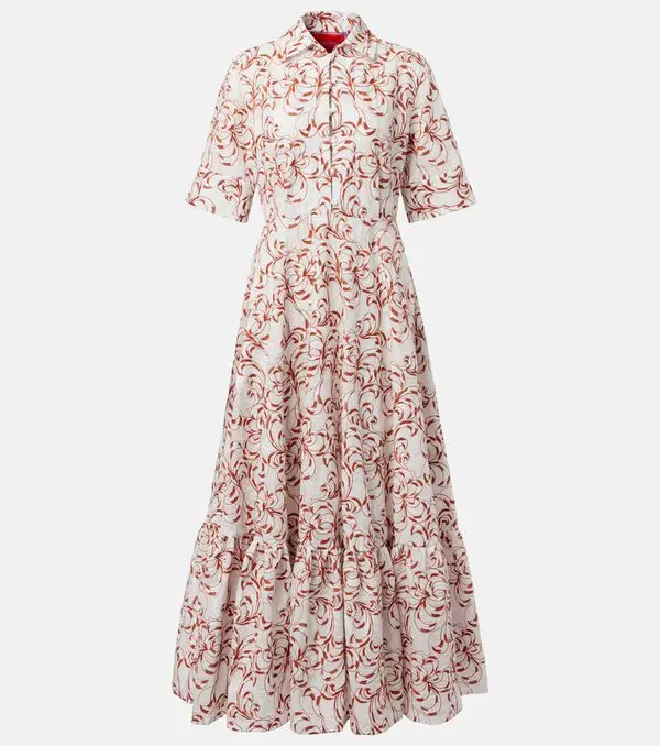 La DoubleJ San Pietro Printed Shirt Dress - Multicoloured