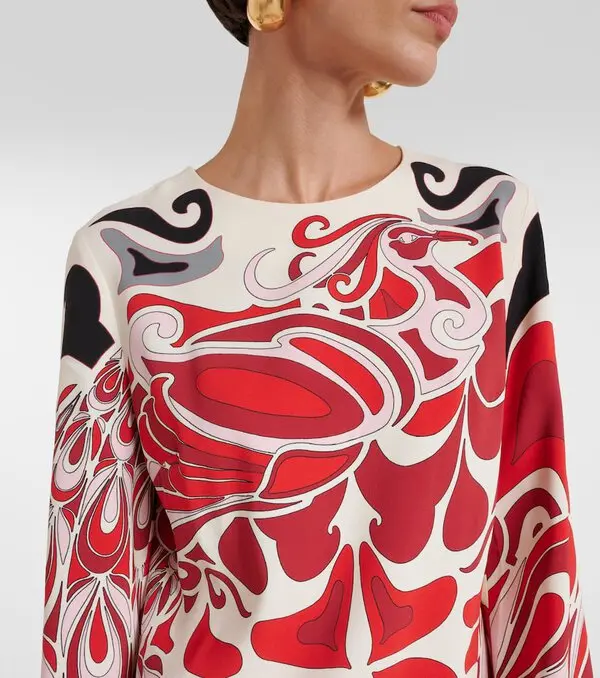 La DoubleJ Supremes Printed Mini Dress