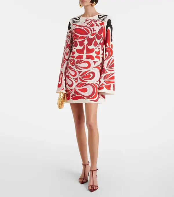 La DoubleJ Supremes Printed Mini Dress