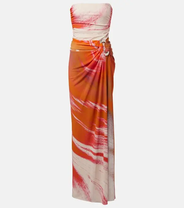 Simkhai Emma Printed Maxi Dress - Multicoloured