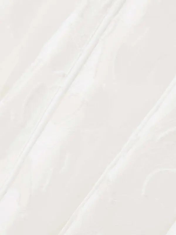 Simkhai Imogen Strapless Fil Coupé Jacquard Midi Dress