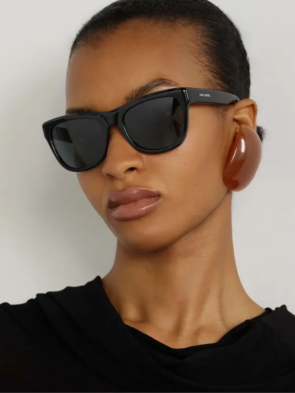 Saint Laurent D-frame Acetate Sunglasses