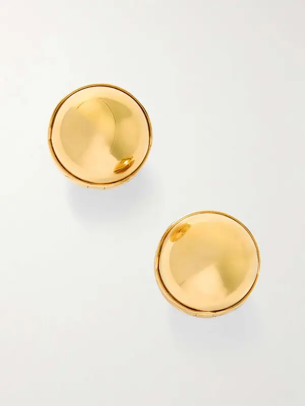 Alaïa Sphere -tone Earrings - Gold