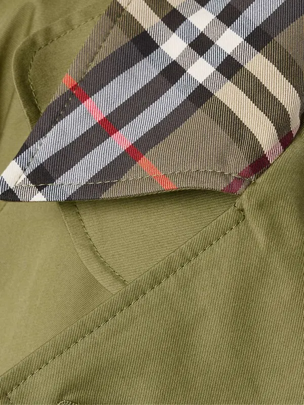 Burberry Belted Double-breasted Cotton-twill Trench Coat
