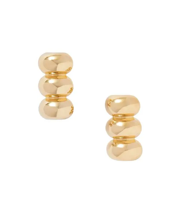 Alaïa Tone Earrings - Gold