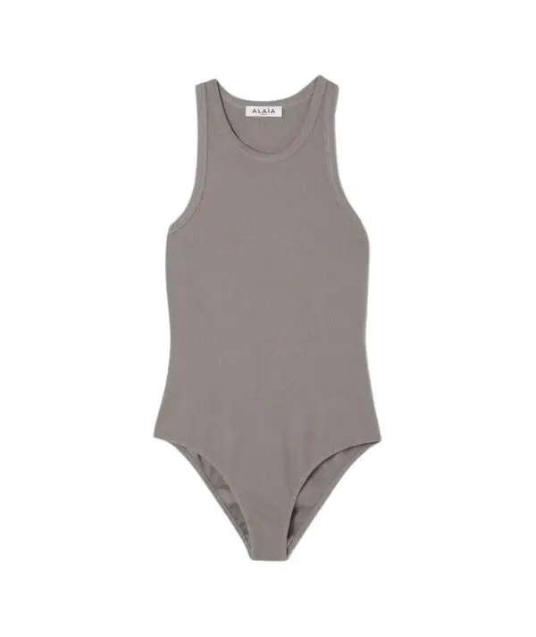 Alaïa - Ribbed-Knit Bodysuit