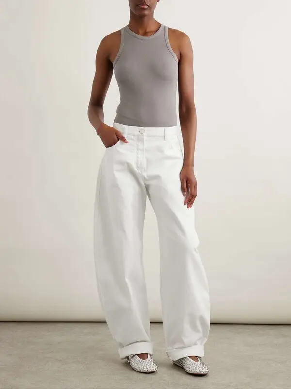 Alaïa - Ribbed-Knit Bodysuit