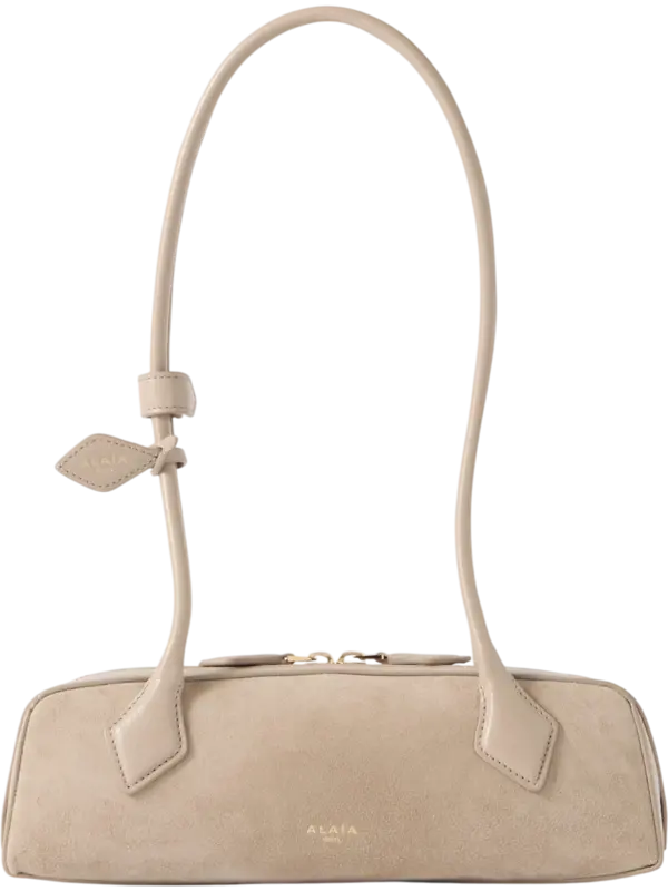 Alaïa Le Teckel Small Shoulder Bag - Neutrals