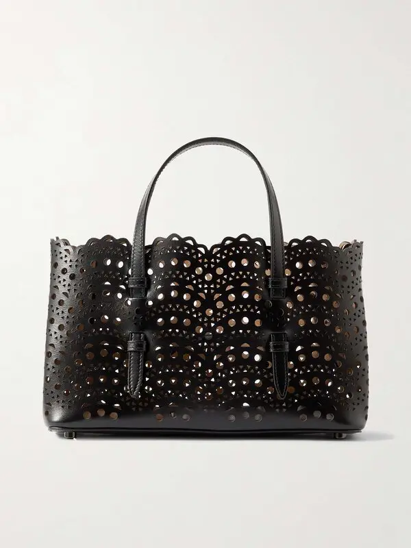 Alaïa Mena 25 E/w Medium Leather Tote