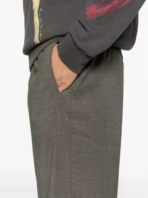 Paul Smith Seersucker Straight-leg Shorts - Grey