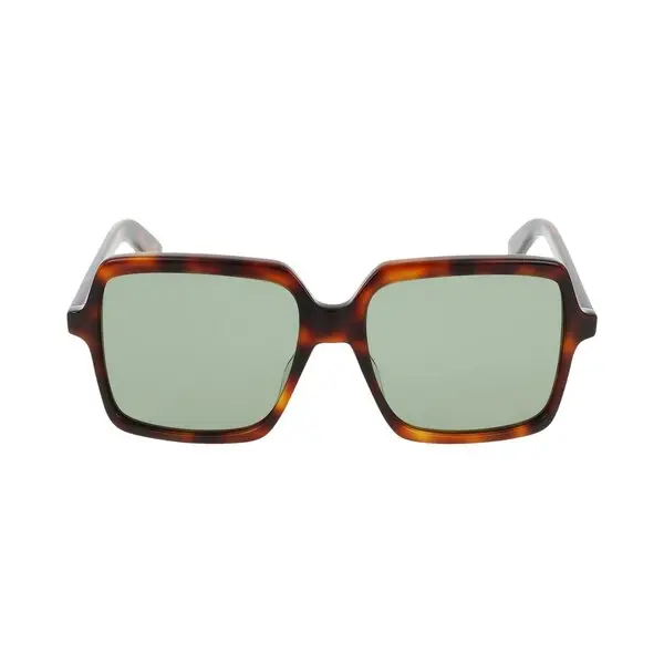 Saint Laurent Square Sunglasses - Brown