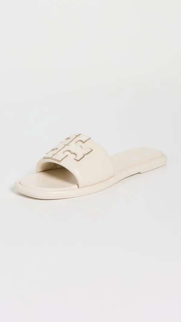 Tory Burch Double T Sport Slides