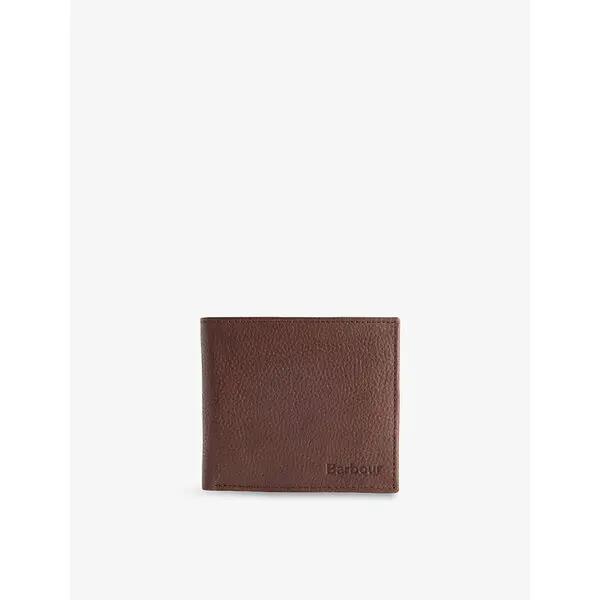 Barbour Padbury Leather Wallet - Dark Brown