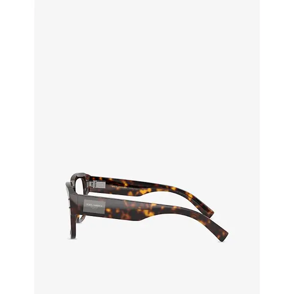 Dolce & Gabbana Square-frame Optical Glasses - Brown