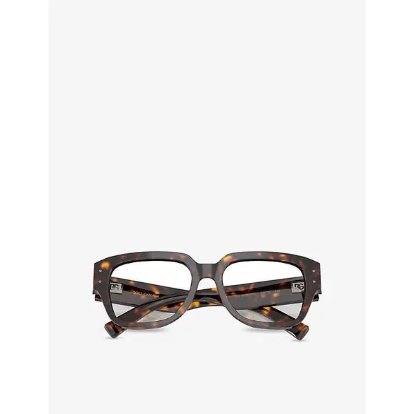 Dolce & Gabbana Square-frame Optical Glasses - Brown