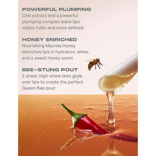 MORPHE Hot Honeys Plumping Lip Oil 4.5ml - Hive Mentality