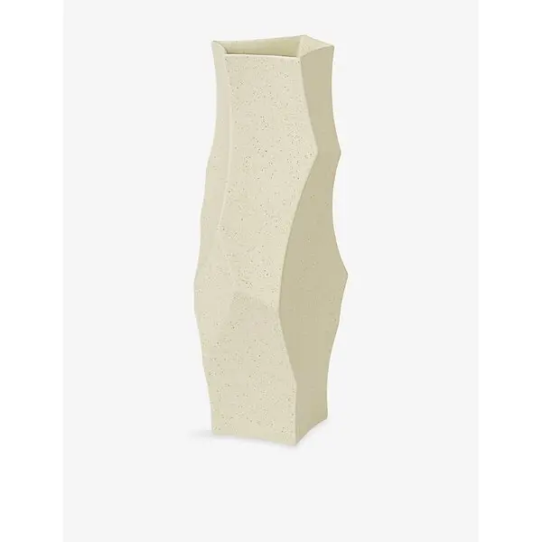 FERM LIVING Cueva Large Stoneware Vase - Off-white