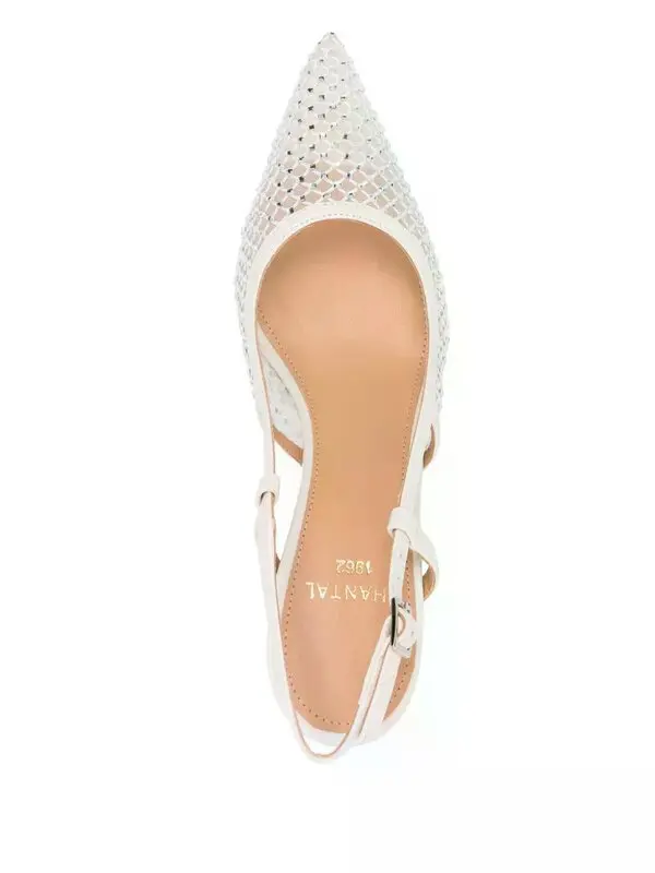 CHANTAL 70mm Leather Heeled Pumps