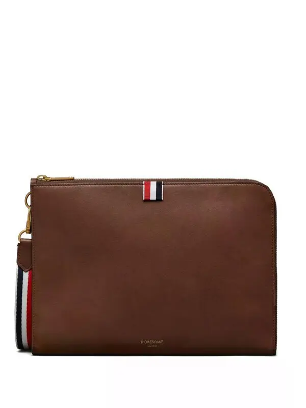 Thom Browne Document Holder - Brown