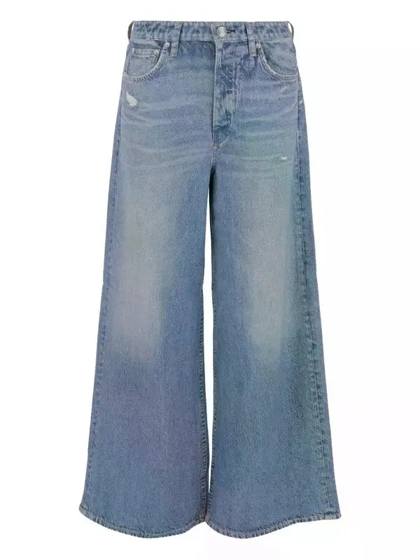 Rag & Bone Cotton Wide Leg Jeans