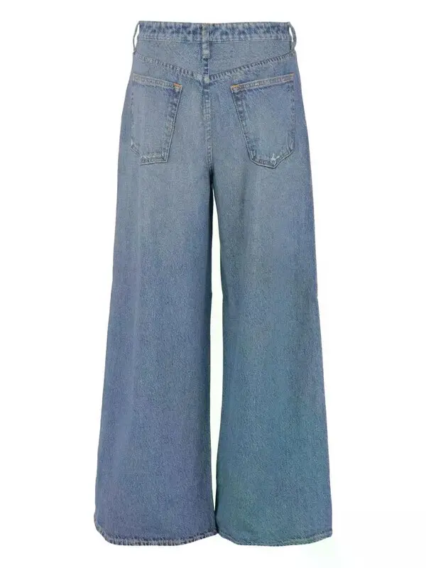 Rag & Bone Cotton Wide Leg Jeans