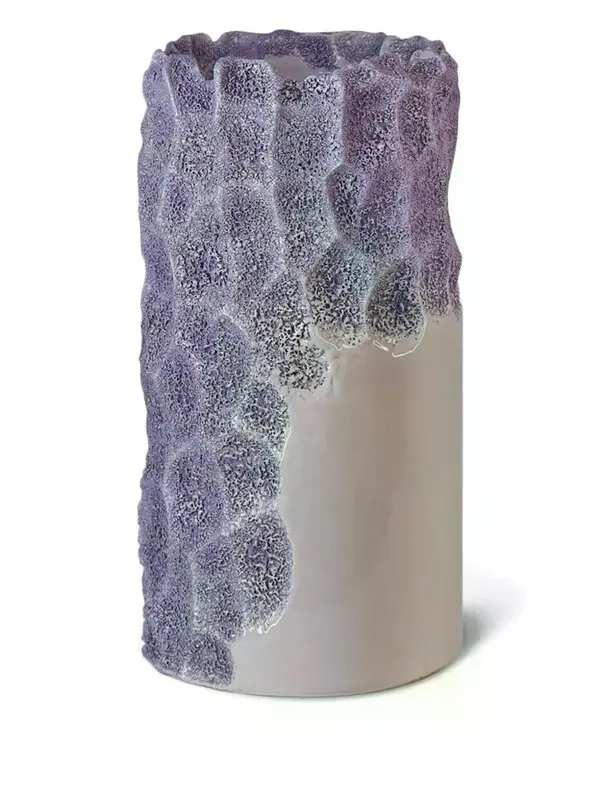 EDITIONS MILANO Oxymoron Textured Ceramic Vase - Pink