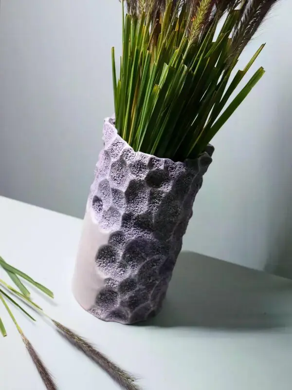 EDITIONS MILANO Oxymoron Textured Ceramic Vase